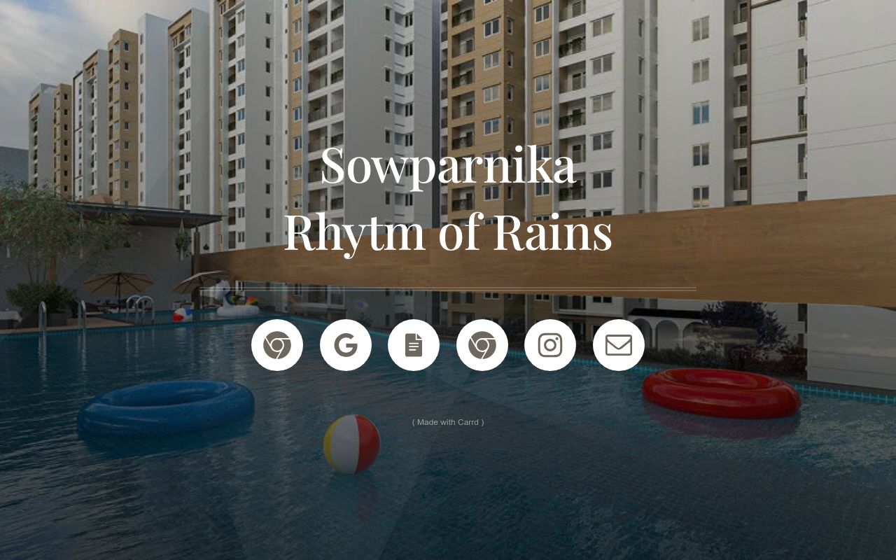 Sowparnika Rhythm of Rains